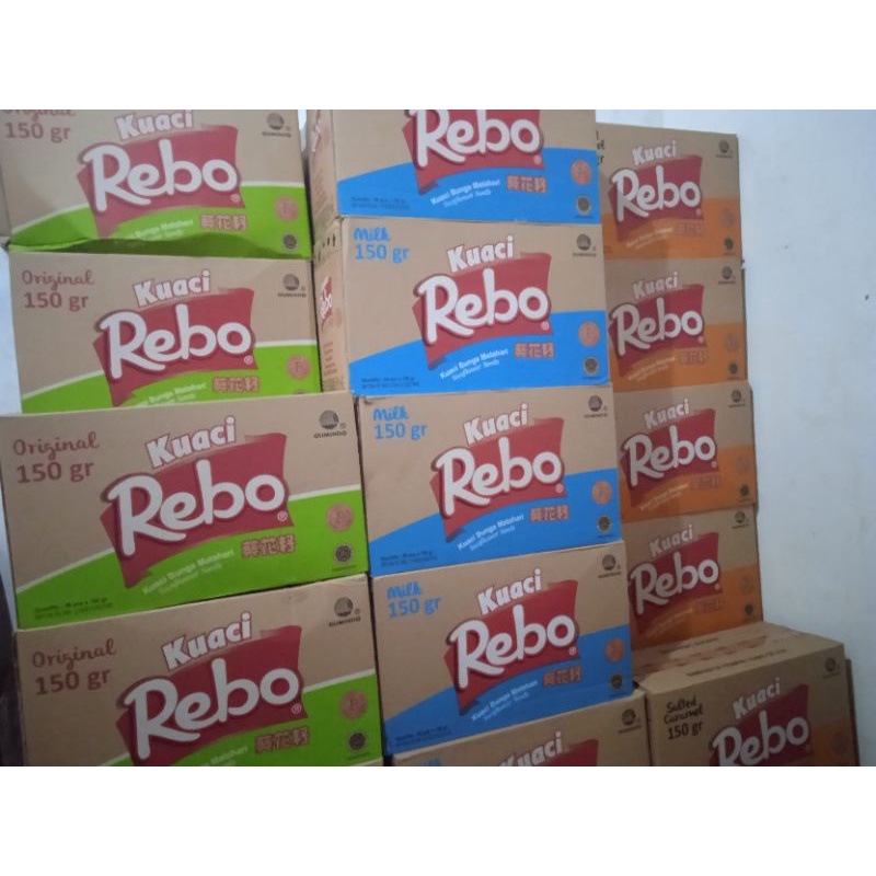 Jual Kuaci Rebo 150gr (Produk Indonesia) | Shopee Indonesia