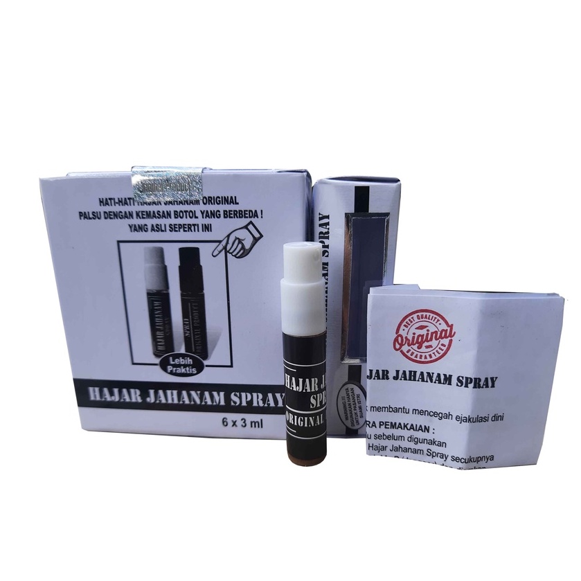 Jual HJ Hajar Jahanam Spray Piramida Original Herbal Oles Privasi ...