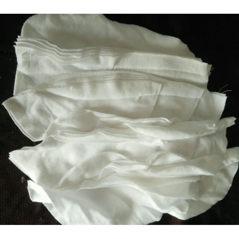 Jual Kain Majun lap putih jahit sambung per1kg | Shopee Indonesia