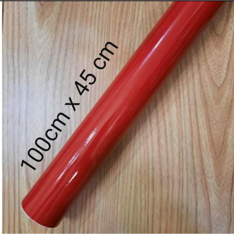 Jual Stiker Skotlet motor merah glossy,, (free packing) | Shopee Indonesia