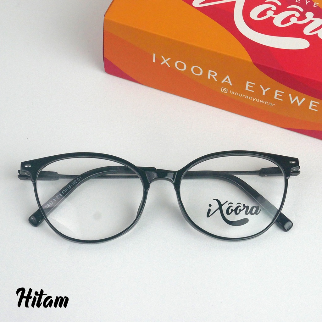 Jual Frame Kacamata Anti Radiasi Ixoora Zahra Pria Wanita | Shopee Indonesia