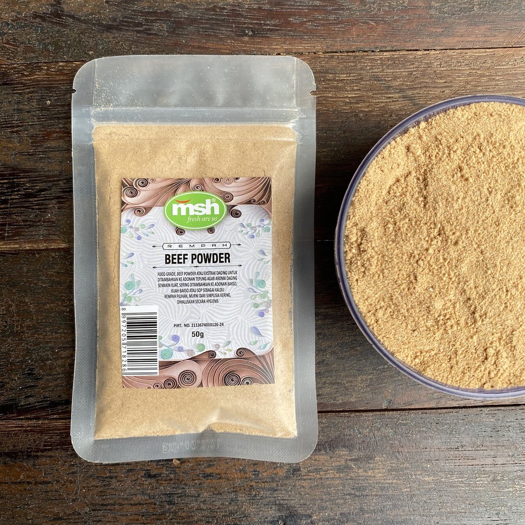 Jual MSH Beef Powder 50 g | Shopee Indonesia