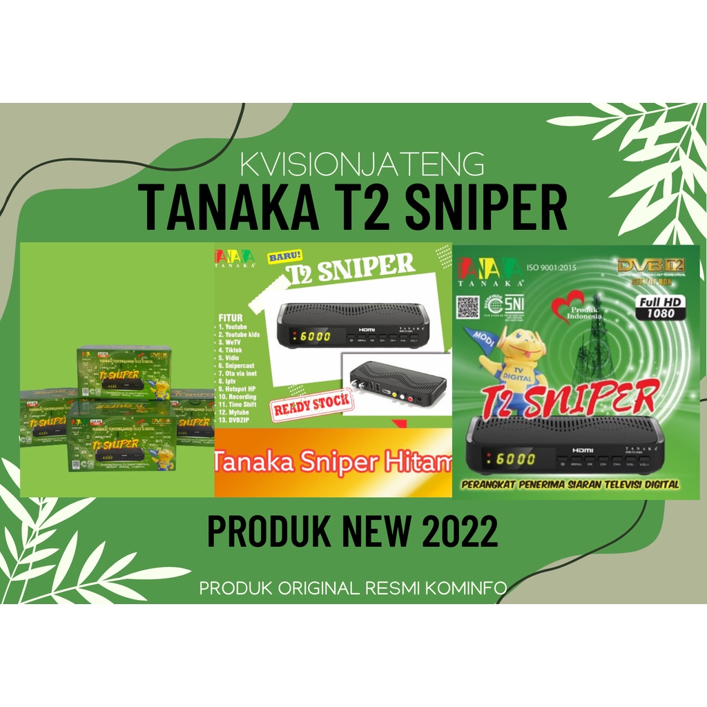 Jual Set top box TV Digital Tanaka T2 Sniper terbaru | Shopee Indonesia