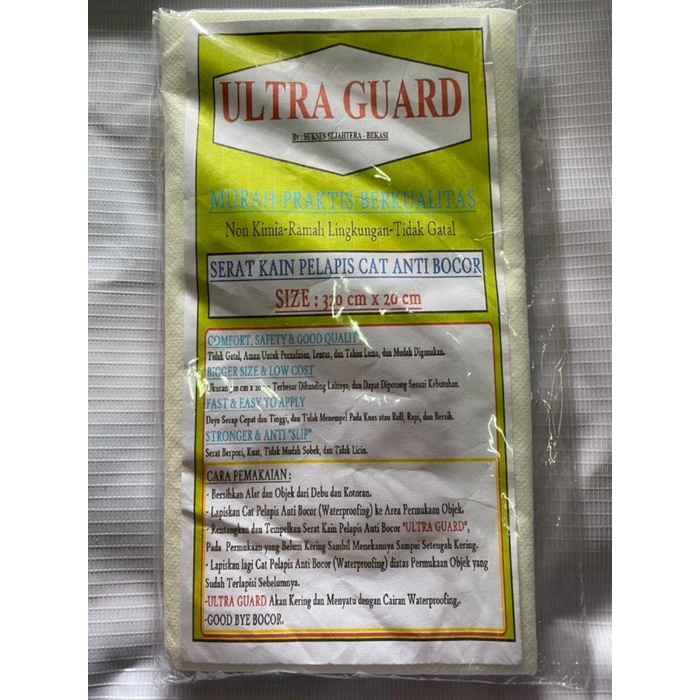 Jual Serat tissue tisu pelapis anti bocor untuk aquaproof dan no drop ...