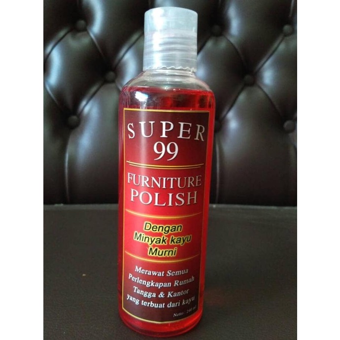 Jual ~^~^~^] Minyak SUPER 99 / Minyak polish / minyak kayu jati dan jok ...