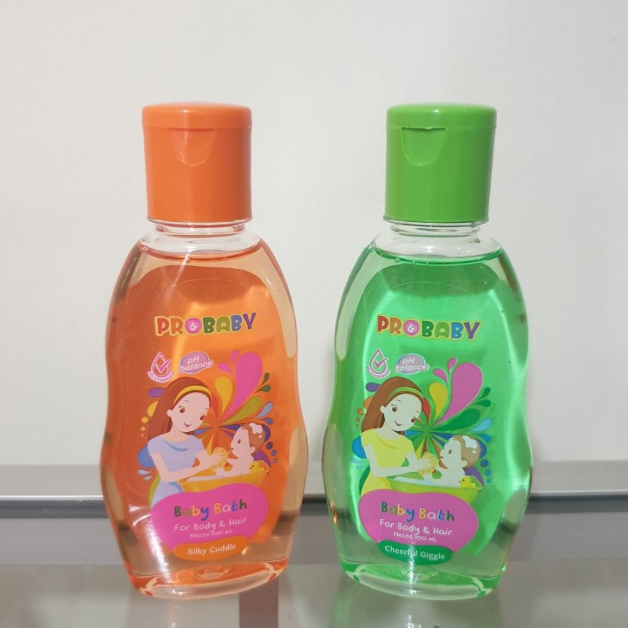 Jual PROBABY Baby Bath 100ml SABUN MANDI FAVORIT BAYI ANDA CHEERFUL ...