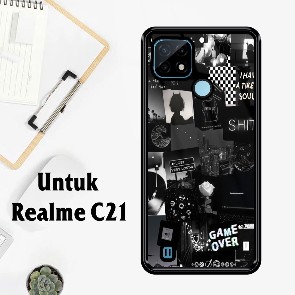 Jual Case REALME C21 MOTIF TMBLR AESTE Hardcase Glossy 2D Terbaru ...