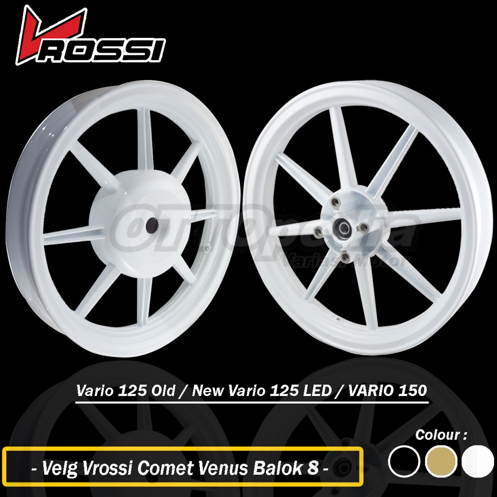 Jual Velg Vrossi VOX Comet Vario 125/Vario 150 Fi Esp Balok 8 P8 Ring ...