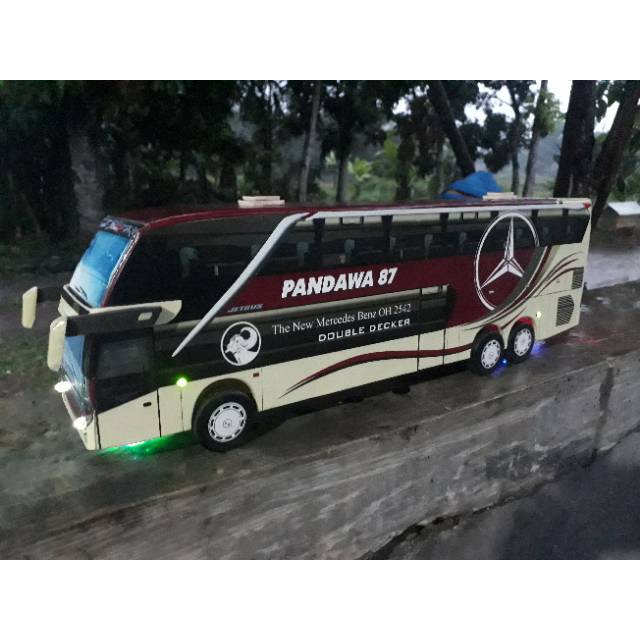 Jual MINIATUR BUS BIS PANDAWA 87 KADO HADIAH ANAK | Shopee Indonesia