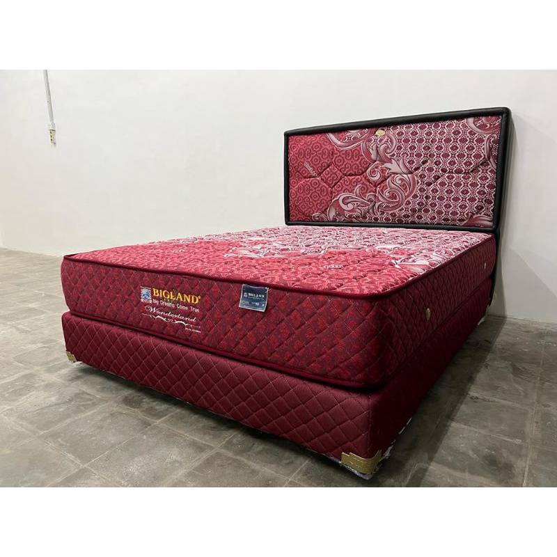 Jual BIGLAND matras /kasur / tempat tidur / ranjang set (khusus wilayah palembang) | Shopee ...