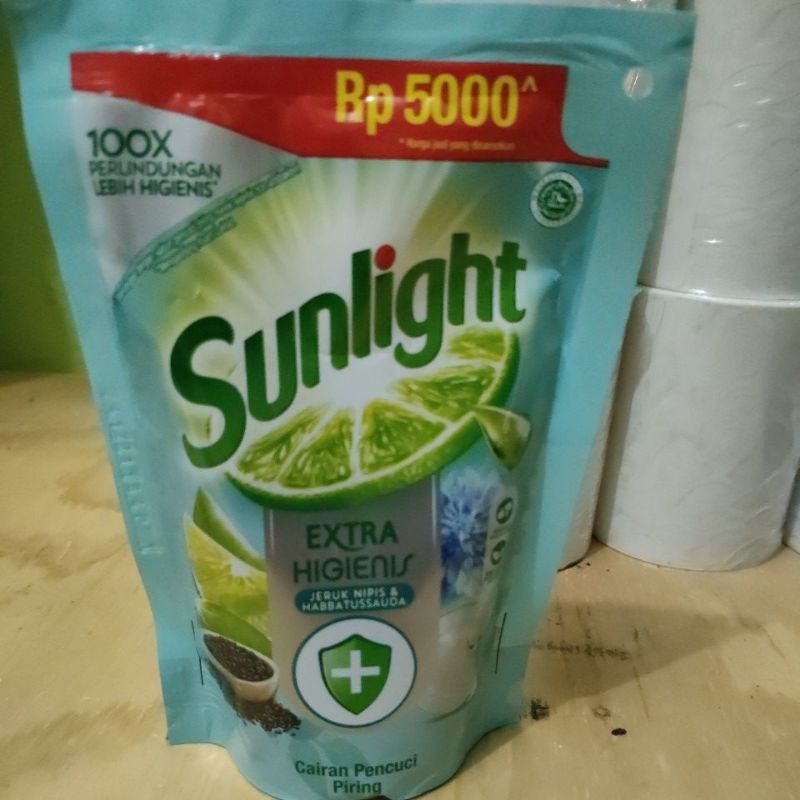 Jual SUNLIGHT KEMASAN EKONOMIS(RP.5000 & RP.10.000) | Shopee Indonesia