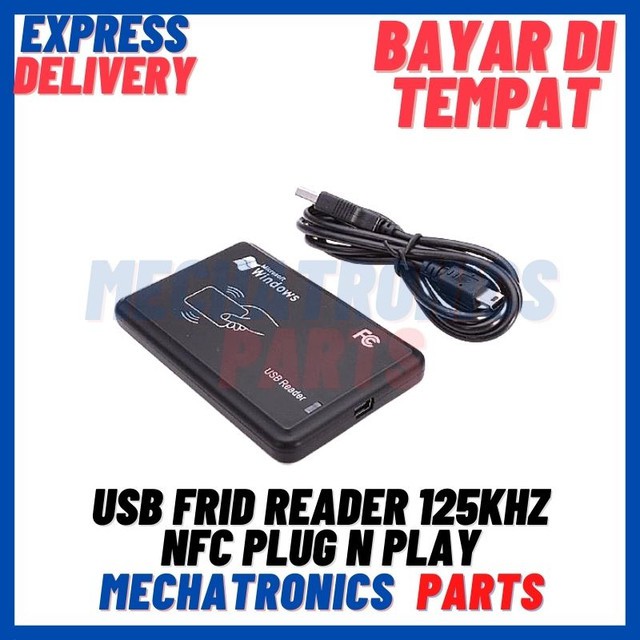 Jual [CRD-9004] USB RFID READER 125KHZ NFC PLUG N PLAY | Shopee Indonesia