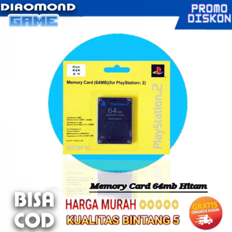 Jual Memory Card PS2 / MC PS2 64MB For PlayStation | Shopee Indonesia