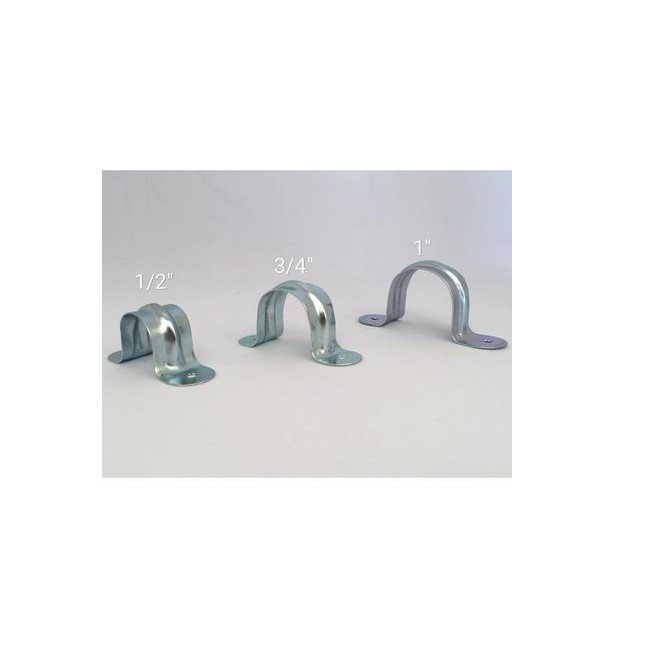 Jual Klem Pipa Omega Galvanis Clamp Tebal 1/2", 3/4", 1" dan 1 1/4 ...