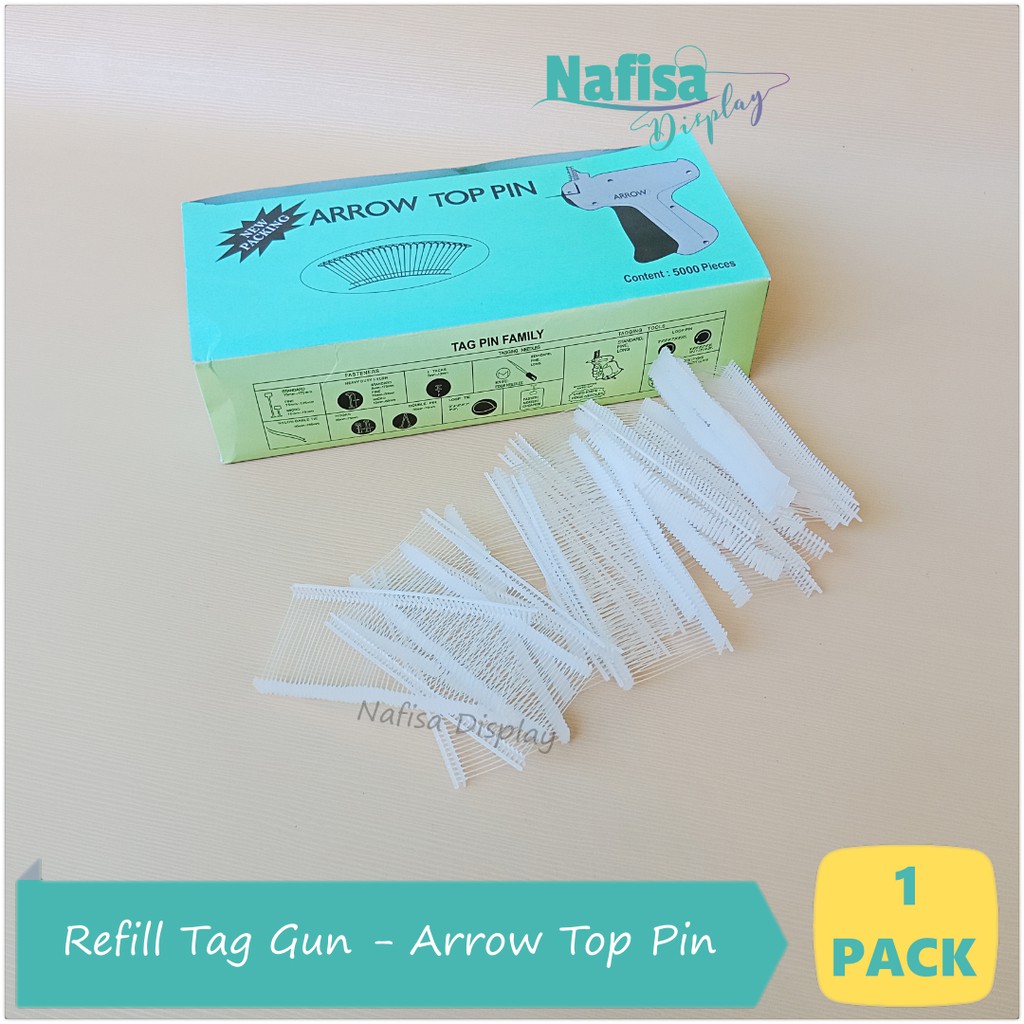 Jual Benang Refill Isi Ulang Hang Tag Gun Tembakan Label Arrow Top Pin ...
