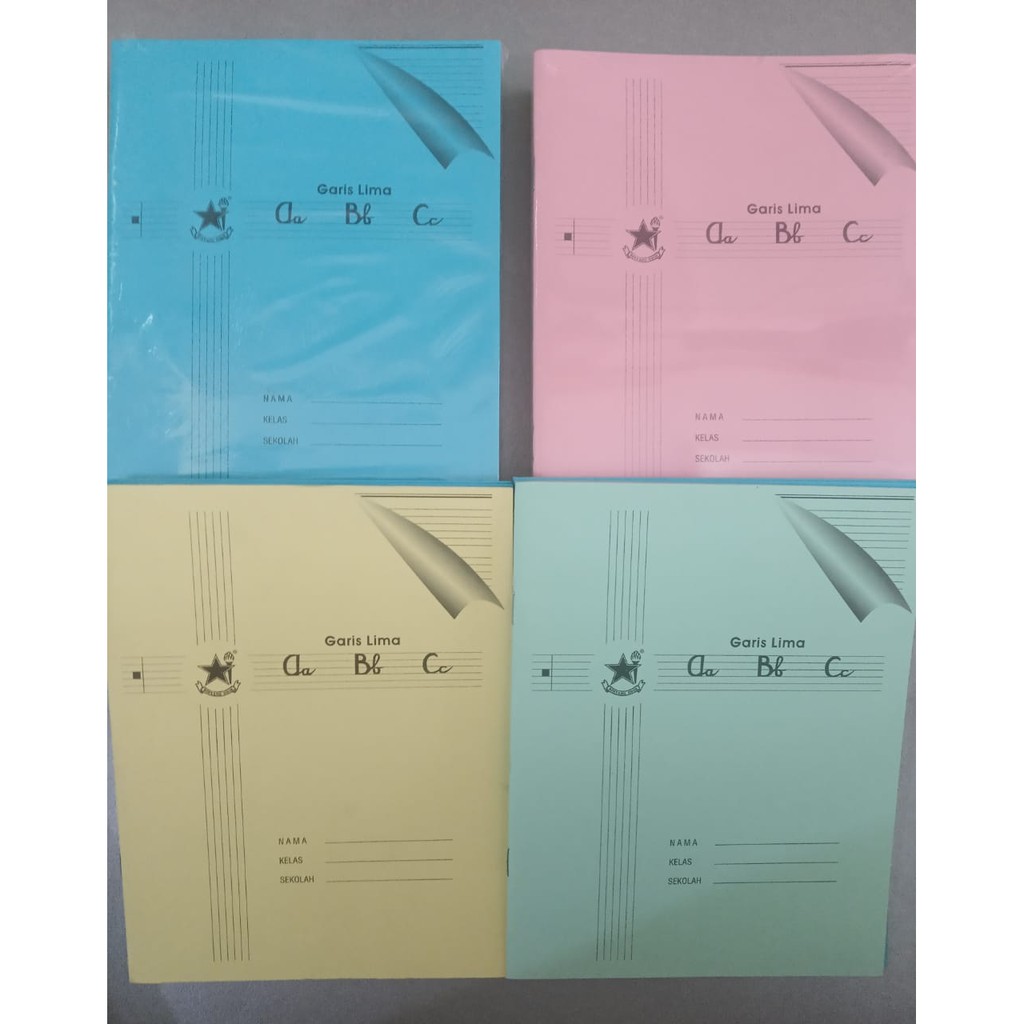Jual BUKU TULIS GARIS LIMA | Shopee Indonesia