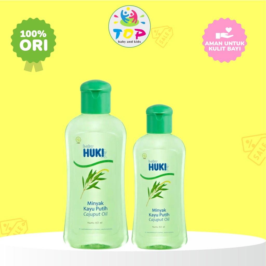 Jual ~TOP~ BABY HUKI MINYAK KAYU PUTIH 60ML / 125ML (PILIH VARIAN DI ...
