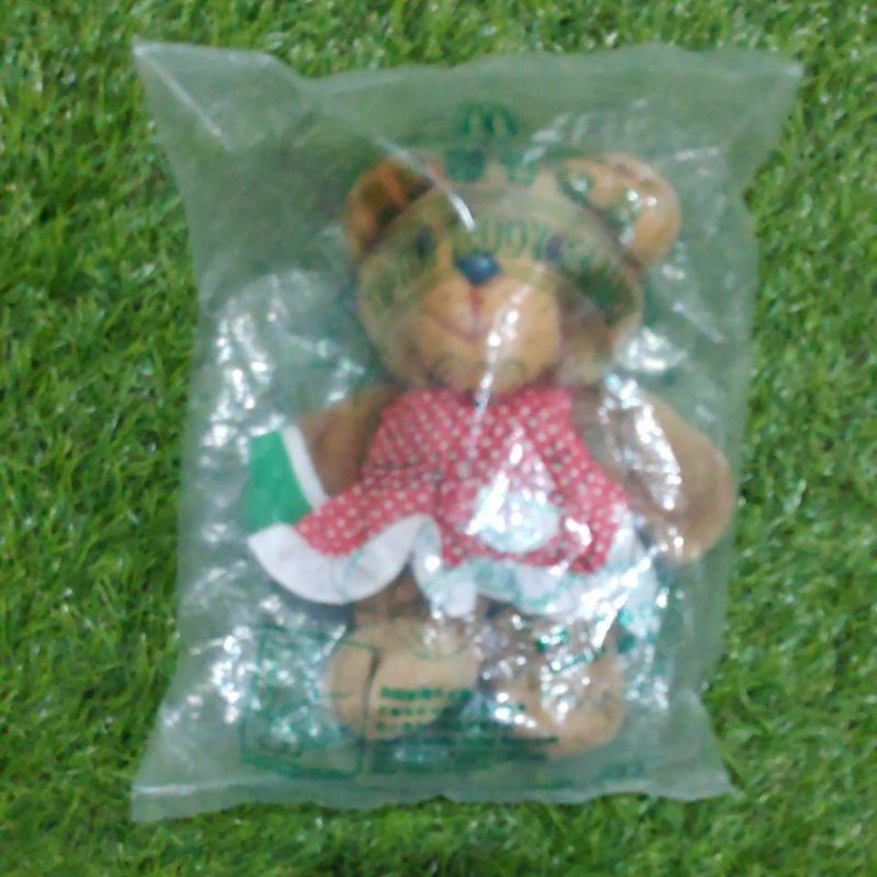 Jual Boneka Teddy Bear Mainan Happy meal Mc Donald Tip Toe Teddy Family ...