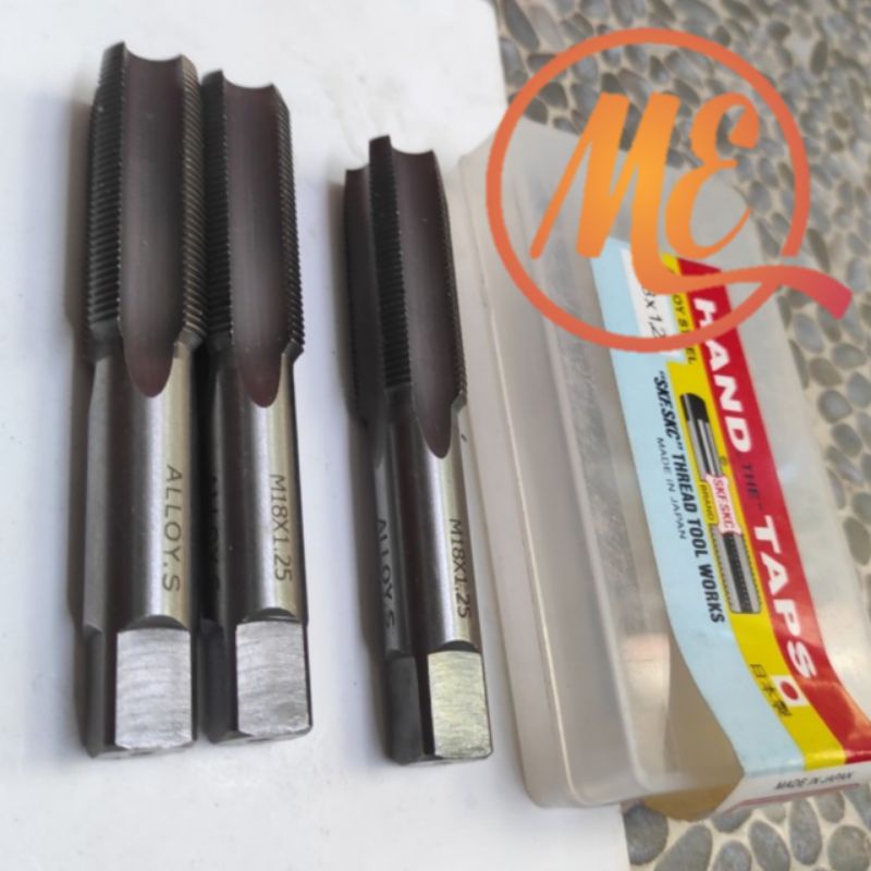 Jual Mata Hand Tap SKC M18 x 1,25 Made In Japan hand Tap | Shopee Indonesia