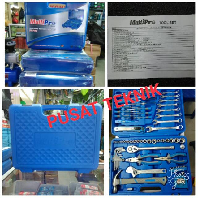 Jual MECHANIC TOOL SET MULTIPRO 70 PCS / TOOL KIT MEKANIK MULTIPRO 70 ...