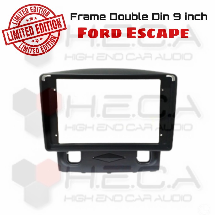 Jual Frame 9 inch FORD ESCAPE Double Din 9" Head Unit Tape | Shopee ...