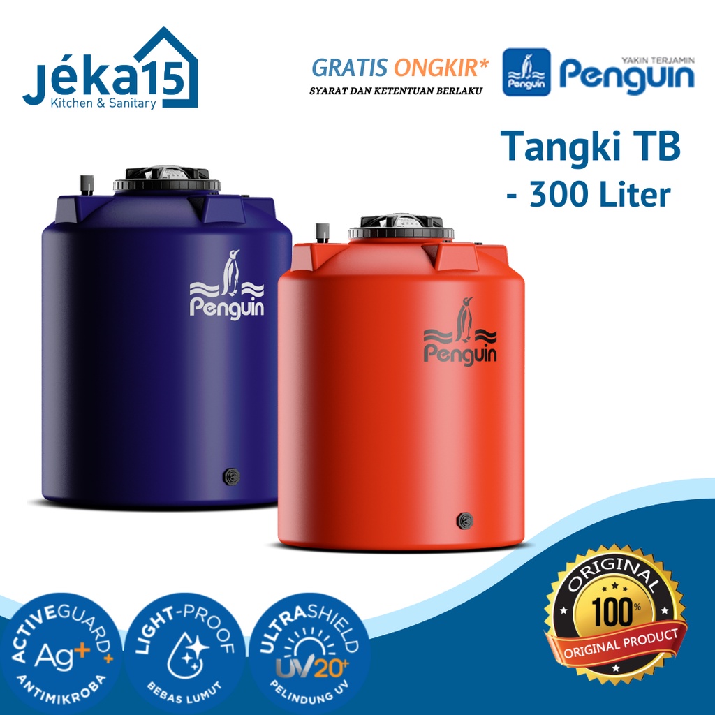 Jual Tangki Air / Tandon / Toren PENGUIN TB 32 (300 Liter) | Shopee Indonesia
