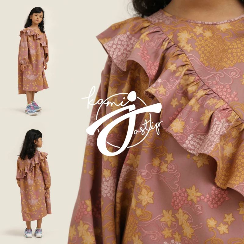 Jual Shilla Dress Kids - Raya Collection 2021 by Kami Idea X Disney ...
