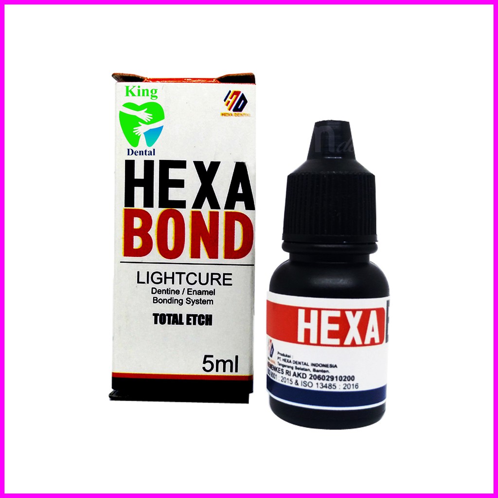 Jual Bonding Hexabond 5ml Hexadent Hexa Bond Bonding Resin Primer ...