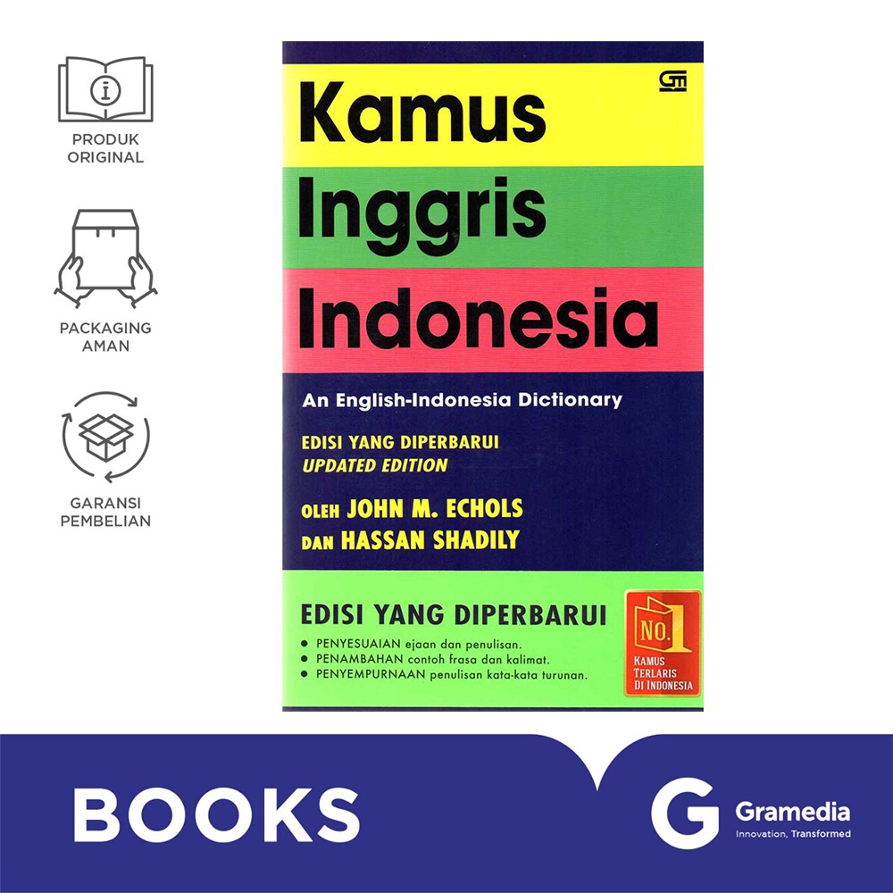 Jual Kamus Inggris - Indonesia (Soft Cover) | Shopee Indonesia