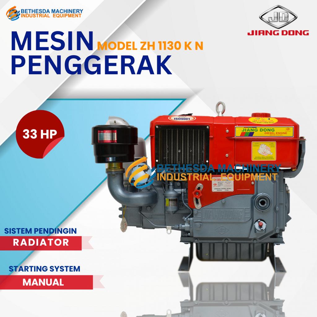 Jual Mesin Diesel Jiangdong ZH 1130 KN 33HP Engine penggerak 33 Pk Radiator | Shopee Indonesia