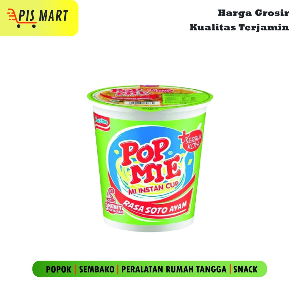 Jual Pop Mie Rasa Soto Ayam / Mie Instan | Shopee Indonesia