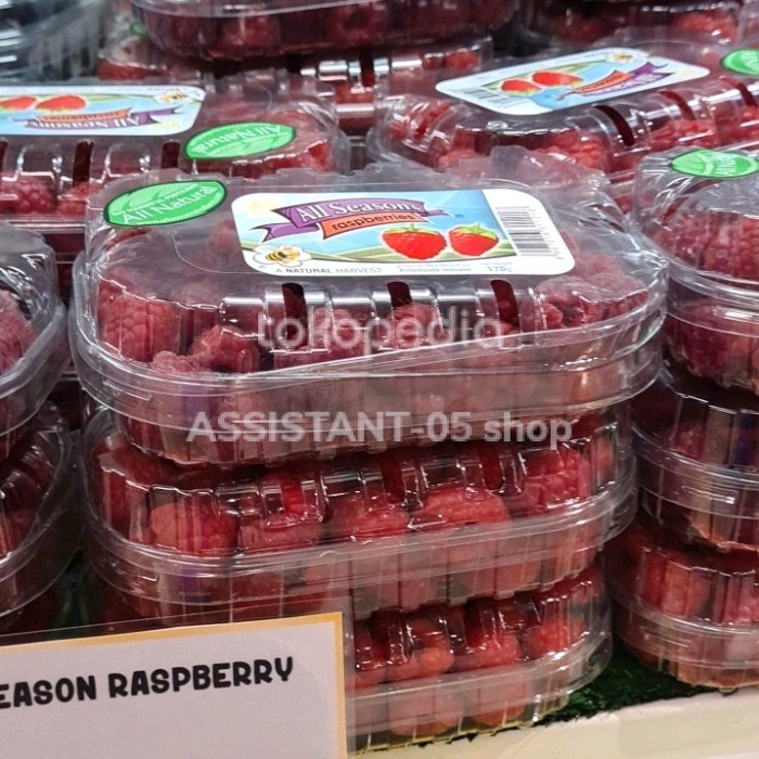 Jual buah raspberry lokal all season | buah raspberry segar 170gr ...