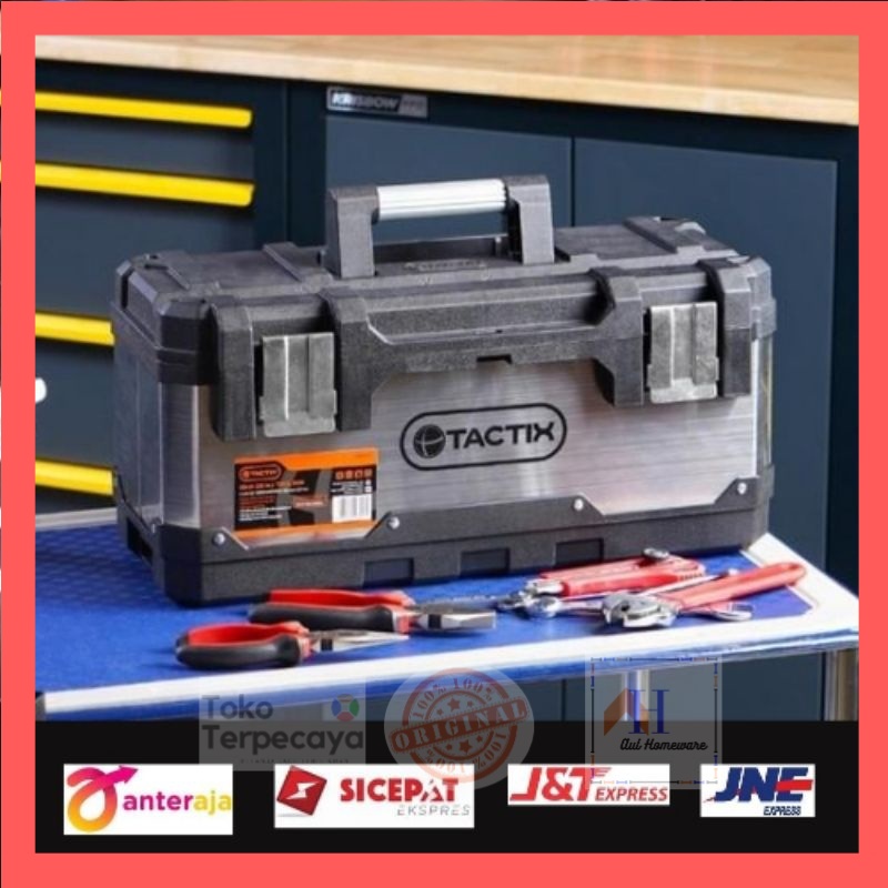 Jual Kotak Perkakas Stainless Steel Tactix/Tool Box/Tempat Kunci | Shopee Indonesia