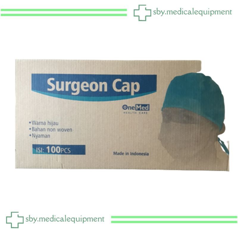 Jual Surgeon Cap Onemed isi 100pcs Penutup Kepala Onemed isi 100pcs ...