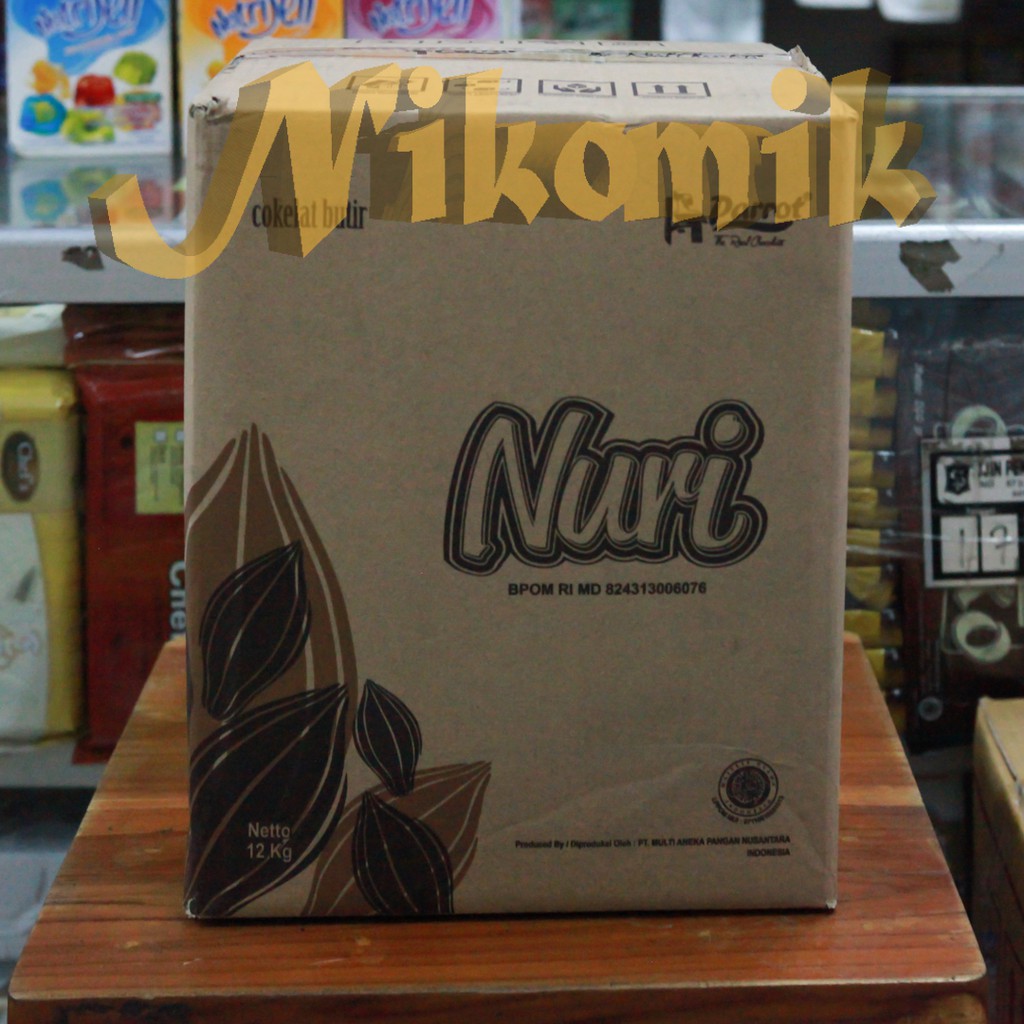 Jual Nuri Cokelat Compound Butir 12,5Kg | Shopee Indonesia