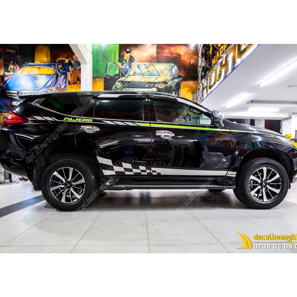 Jual Stiker mobil mitsubishi pajero sport sticker mobil pajero sport ...