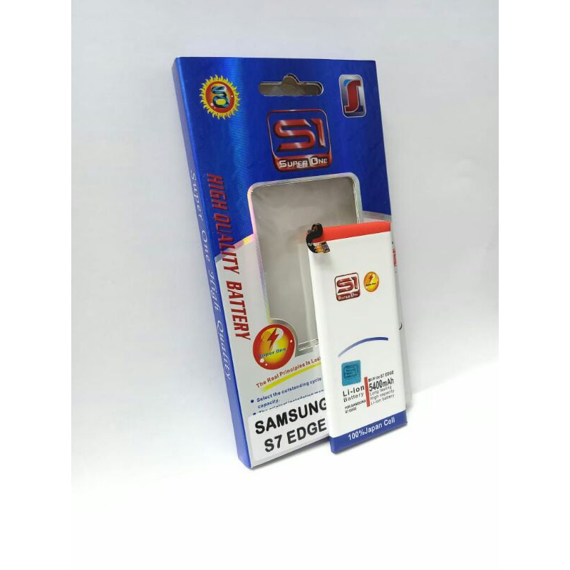 Jual BATERAI DOUBLE POWER SUPER ONE SAMSUNG S7EDGE BATRE BATERAI | Shopee Indonesia