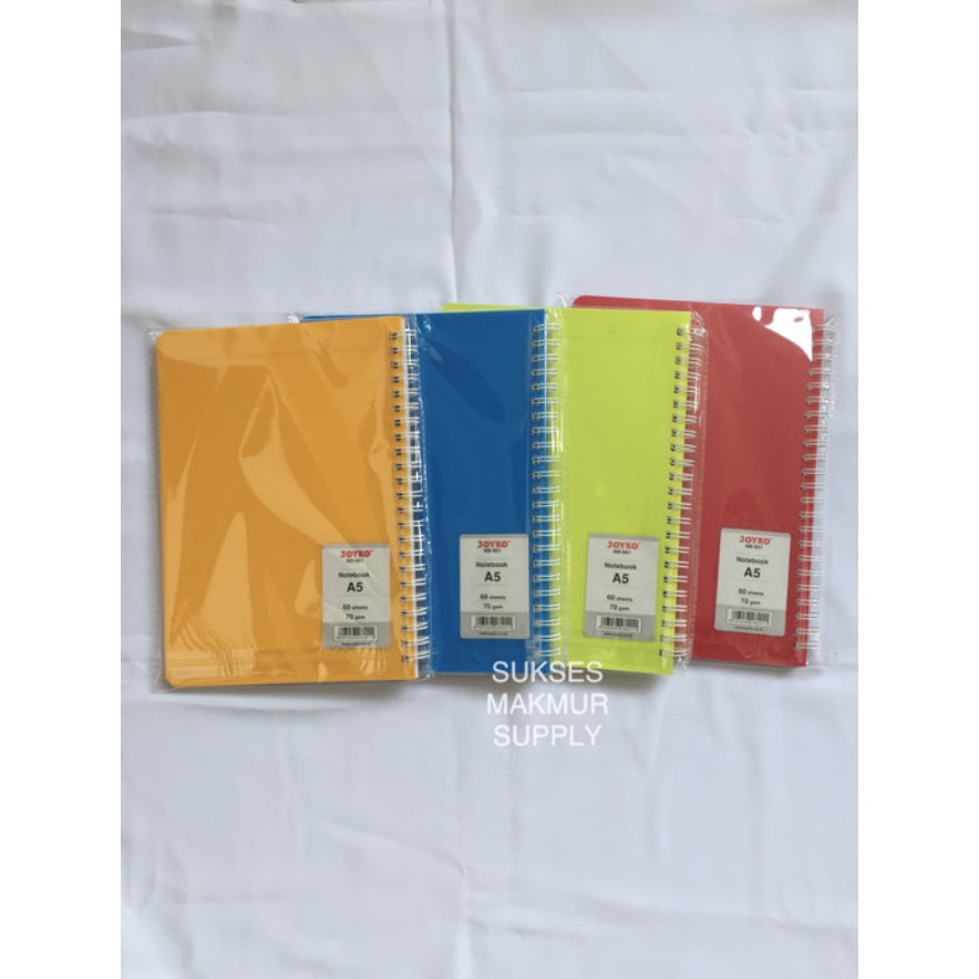 Jual Notebook Buku Catatan Buku Tulis Spiral A5 JOYKO Note Book NB-661 | Shopee Indonesia