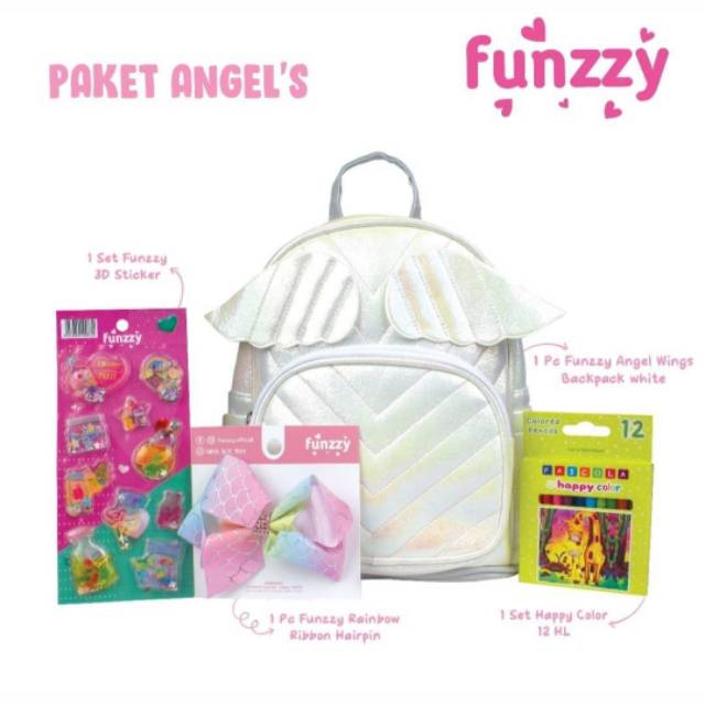 Jual FUNZZY x PASCOLA Paket Angel's | Shopee Indonesia
