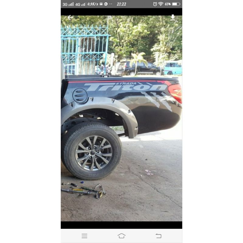 Jual Sticker mobil Strada Triton Sticker mobil Hilux Vigo dll | Shopee ...