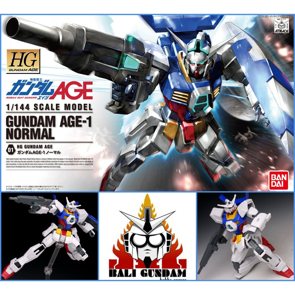 Jual HG 1/144 AGE 1 GUNDAM AGE 1 NORMAL | Shopee Indonesia