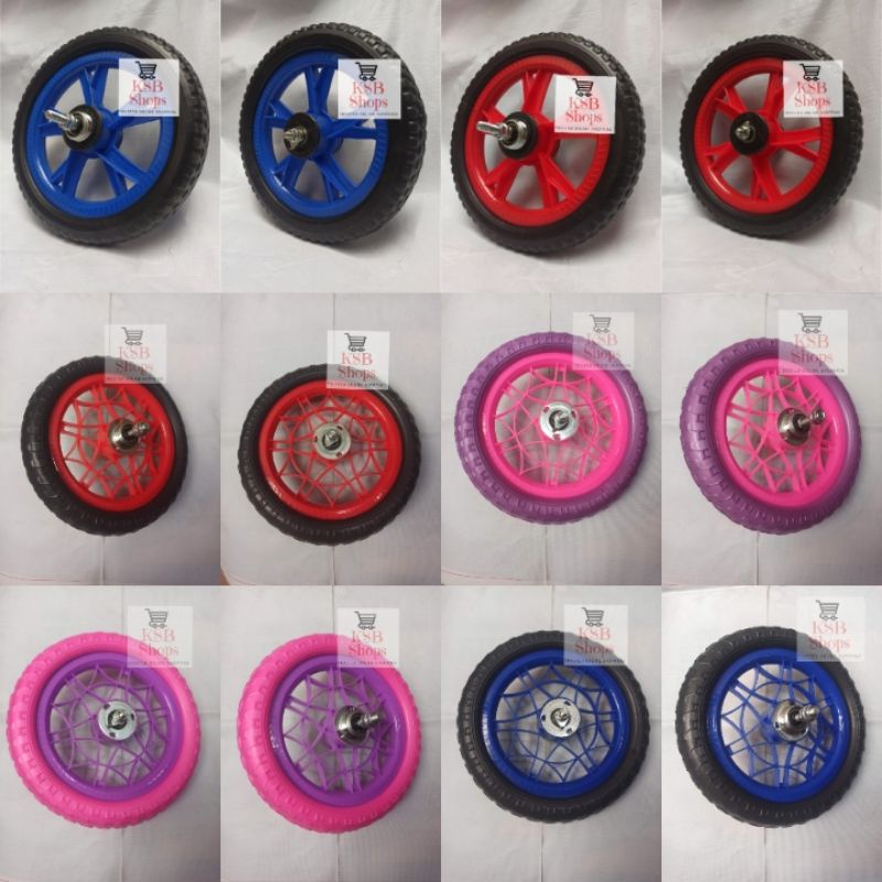 Jual [KSB] Roda Balance Bike/ Ban Push Bike Ban Eva/ Ban Sepeda Busa ...