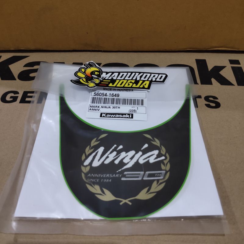 Jual stiker tangki stiker anniversary 30 tahun ninja r ss ninja rr ...