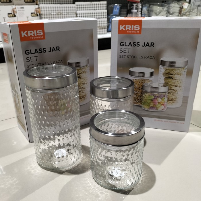 Jual Picas Set 3 Pcs Stoples Kaca Pearl | Shopee Indonesia