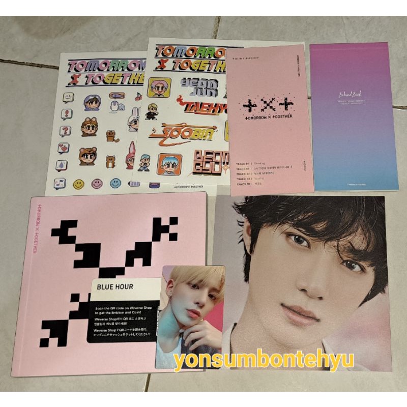 Jual Album TXT Minisode1:Blue Hour AR Ver | Shopee Indonesia