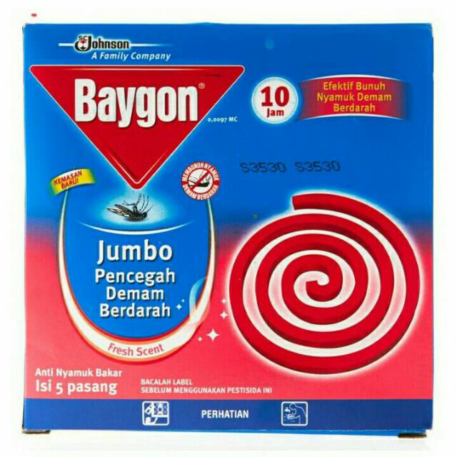 Jual Baygon Jumbo 5 pasang - Obat Nyamuk Bakar | Shopee Indonesia