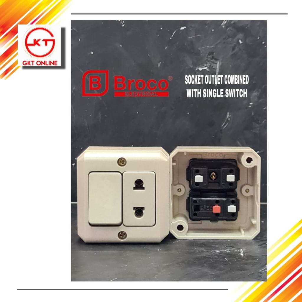 Jual OB Engkel Stop broco / Broco / Stop kontak saklar | Shopee Indonesia