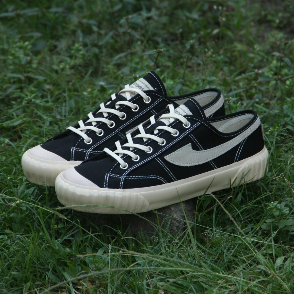 Jual Sepatu Compass Vintage Low Blackwhite (BW) | Shopee Indonesia