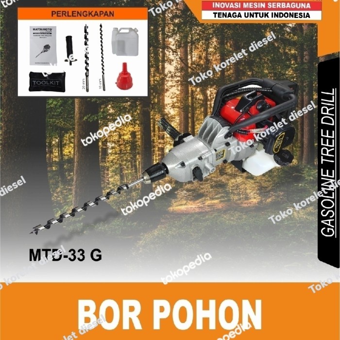 Jual Mesin Bor Pohon & kayu Matsumoto MTM-33G | Shopee Indonesia