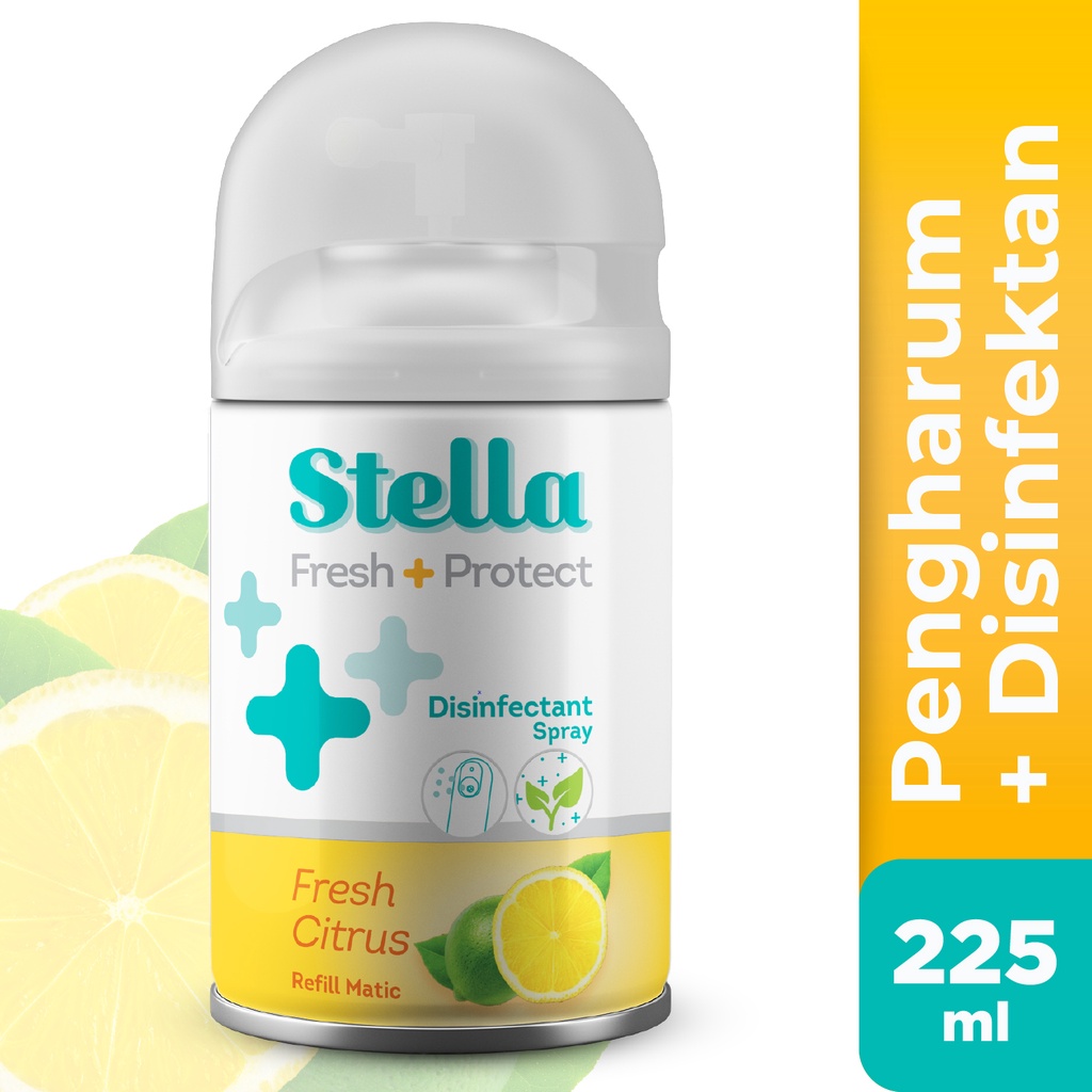 Jual Stella Matic Refill Fresh Protect Fresh Citrus 225ml - Refill ...